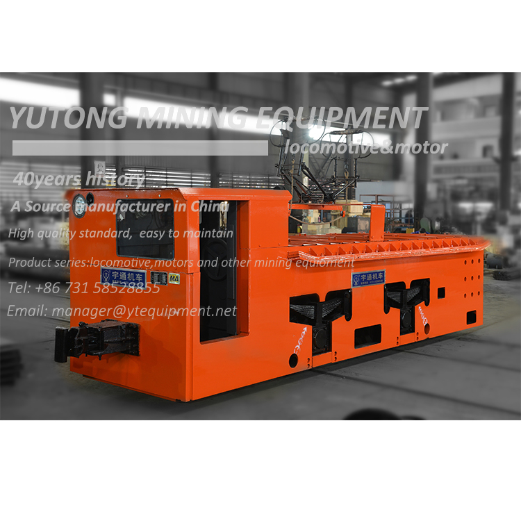 Mine overhead trolley locomotive - HNYT MINING EQUIPMENT