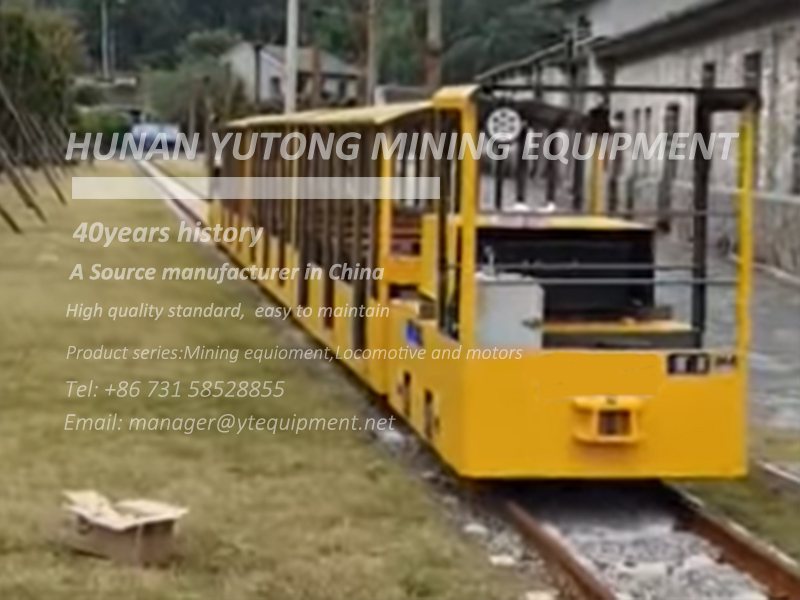 2.5-ton tourist train locomotive for Mining Theme park