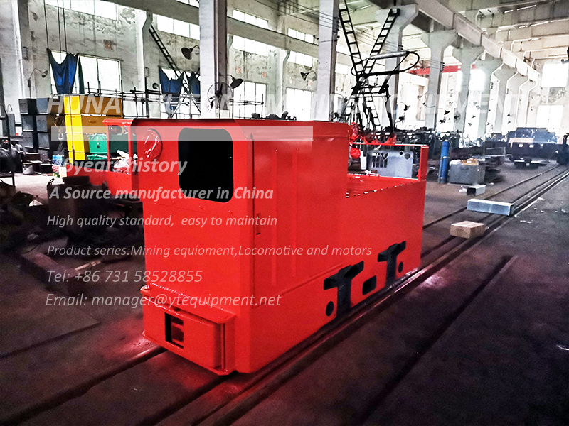 5-ton trolley mining locomotive sent to metal mine
