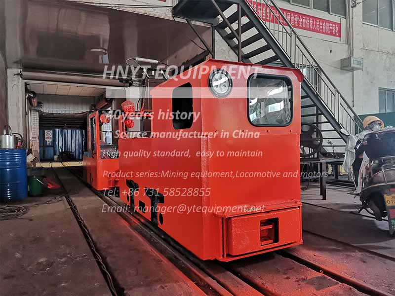 5-Ton Trolley Electric Locomotive Send to a Metal Mine