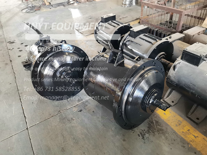 Mining Xiangtan electric locomotive 52kW DC traction motors sent to ...