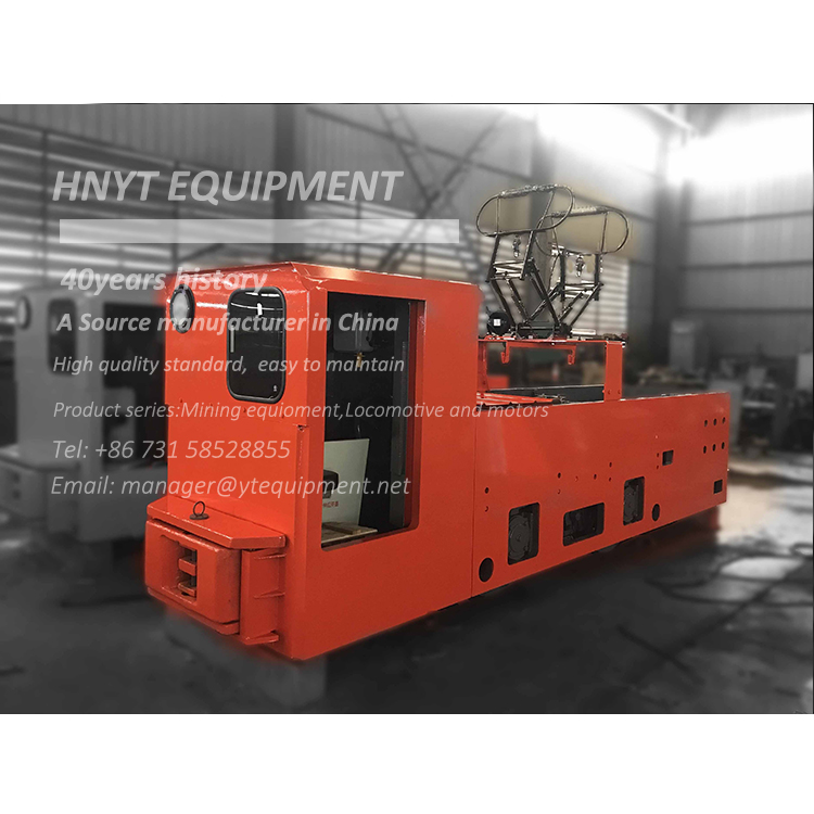 10 Ton Mining Trolley Locomotive - HNYT EQUIPMENT