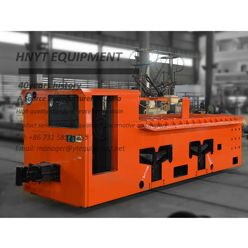 14 Ton Mining ELectric Trolley Locomotive - HNYT EQUIPMENT