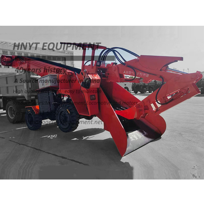 ZWY50 Wheel Belt Small Type Mucking Loader - HNYT EQUIPMENT