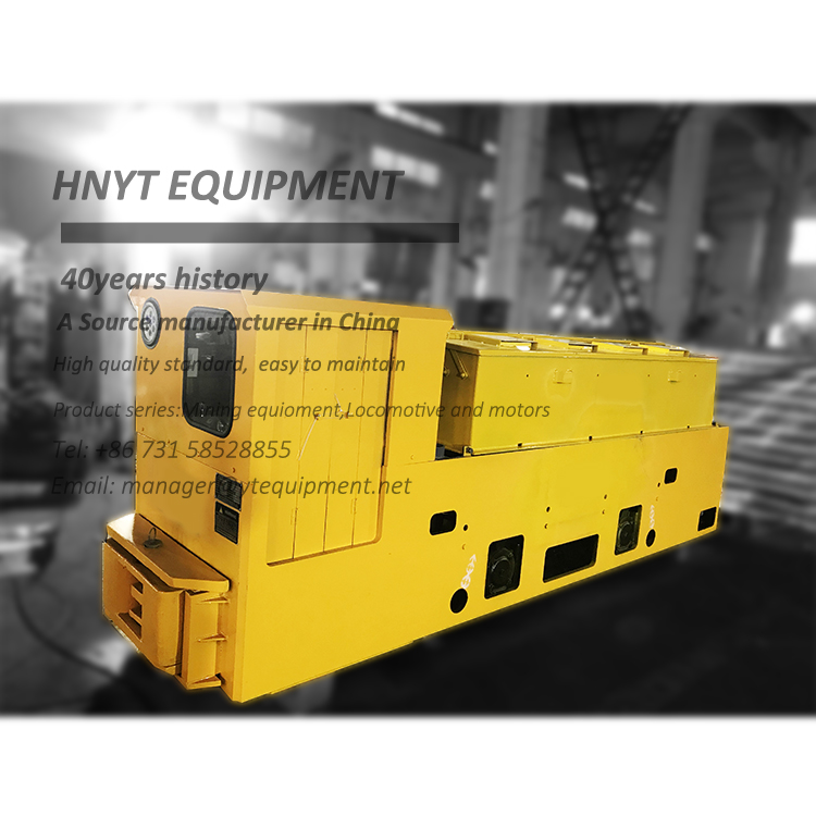 12 Ton Mining Battery Operated Locomotive - HNYT EQUIPMENT