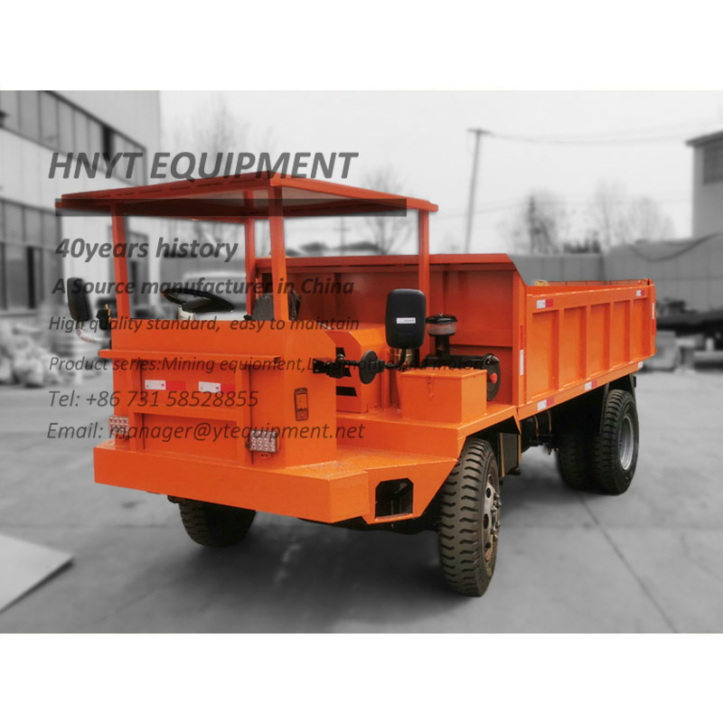Robust 6 Ton Dumper Truck for Underground Tunnel