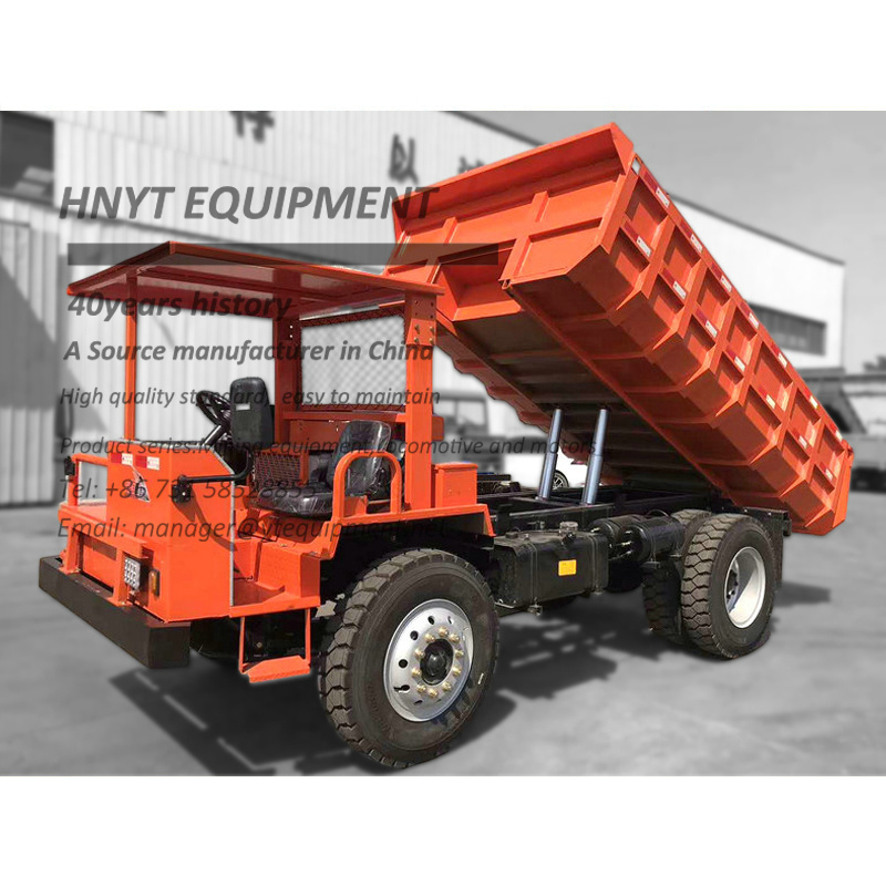 Heavy-Duty 8 Ton Mining Dumper Truck with Four-Wheel Drive