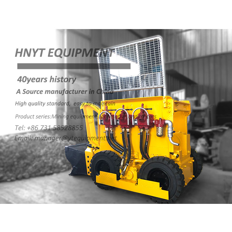 CJQ-20 wheel type rock mucking machine - HNYT EQUIPMENT