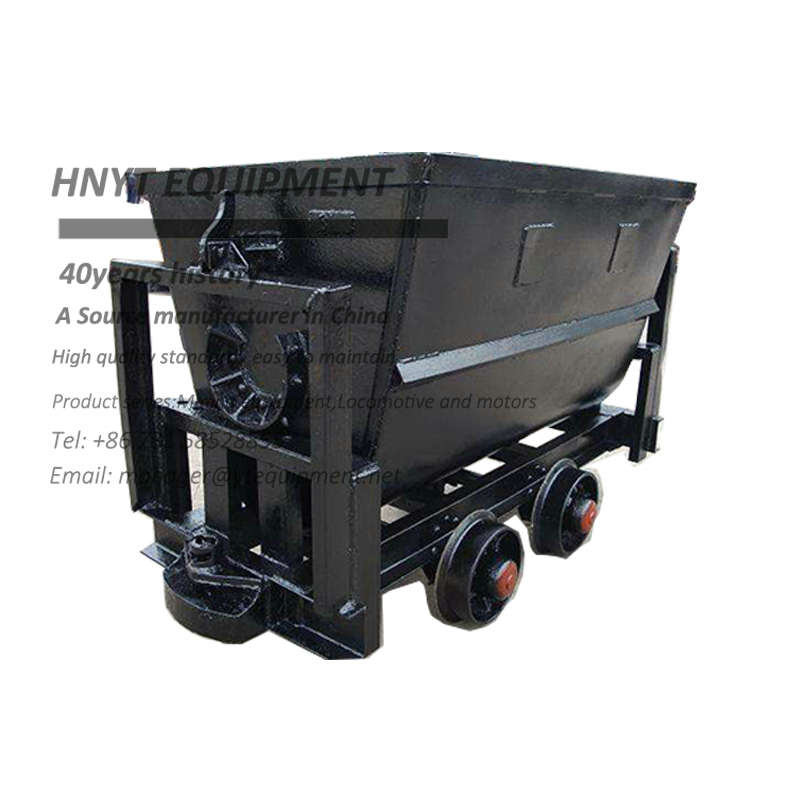KFU0.75 Bucket-tipping Mining Wagons, 1.88 ton loading capacity mine car