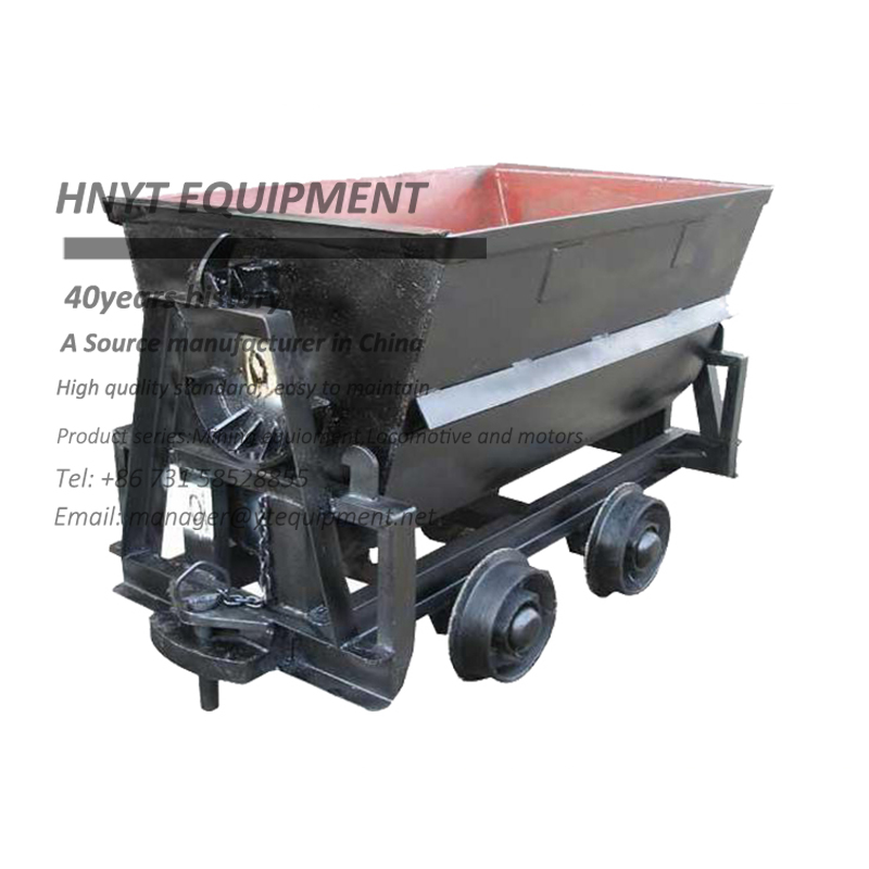 KFU1.2 Bucket-tipping Mining Wagons, 3 ton loading capacity mine car