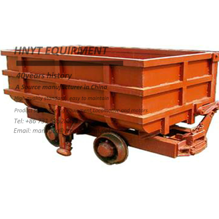MCC6 Side Dumping Mining Wagons, 15 ton loading capacity mine car