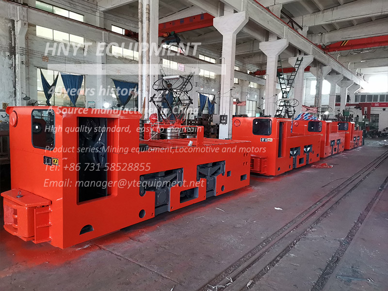 14 Ton Trolley Wire Electric Locomotives sent to iron mine