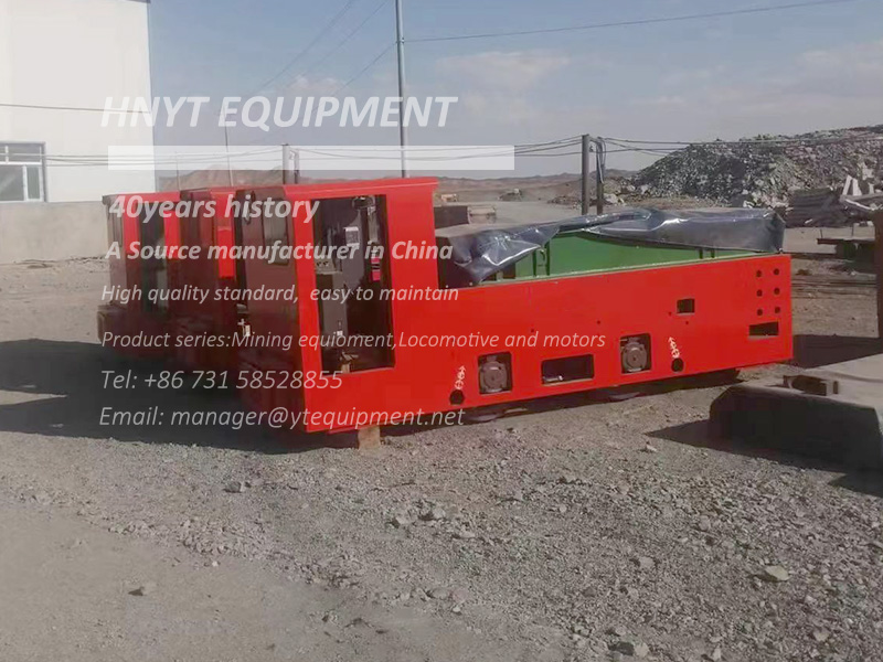 Operation video of 12 ton lithium battery electric locomotive