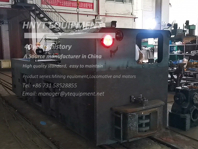 14 Ton Trolley Wire Locomotive Traction Test