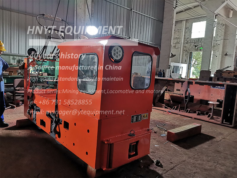 3 ton mining trolley electric locomotives ready for shipment