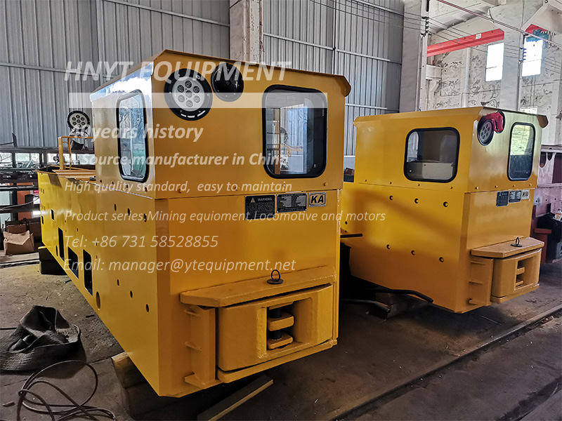 10 ton trolley wire locomotives exported overseas