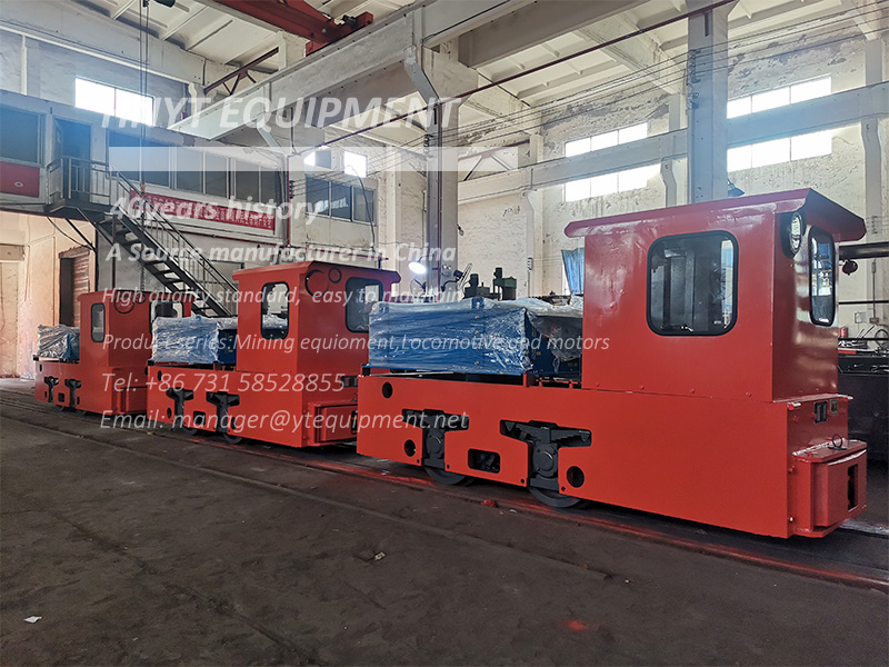 Delivery of 5 ton battery electric locomotive powered by supercapacitor