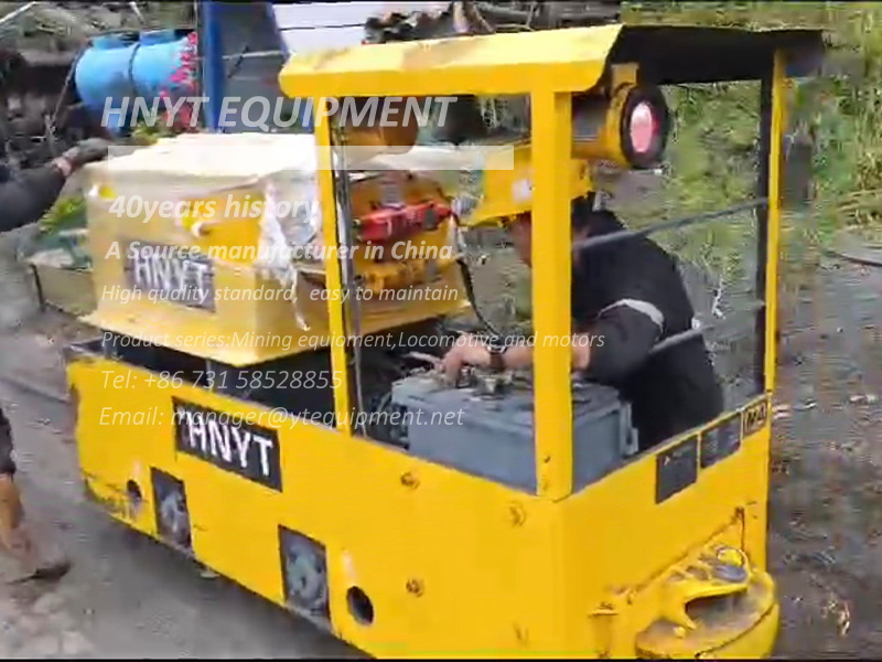 2.5 Ton Explosion-Proof Battery Electric Locomotive Operation Video