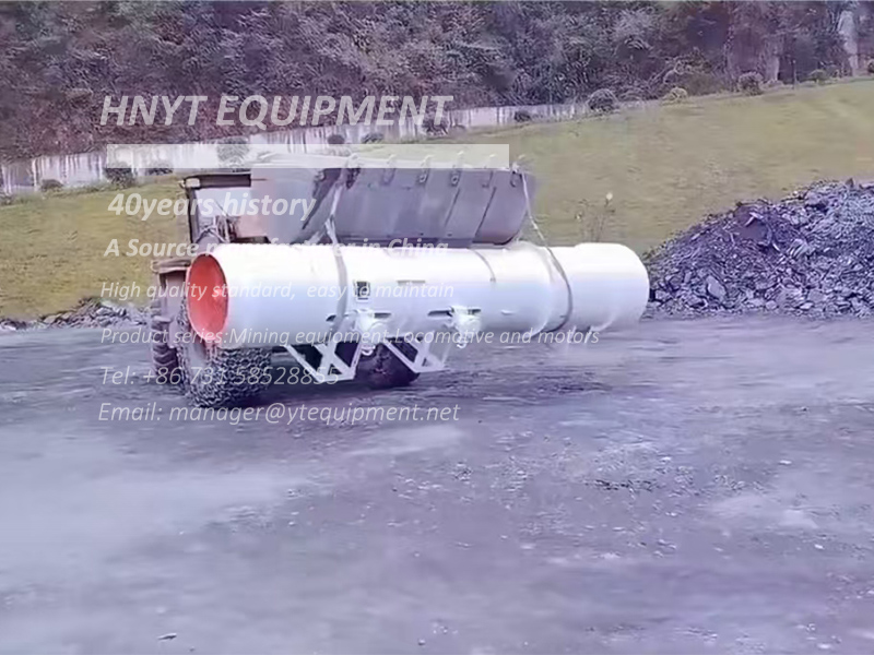 Explosion-Proof Axial Flow Ventilation Fans Sent to Coal Mine