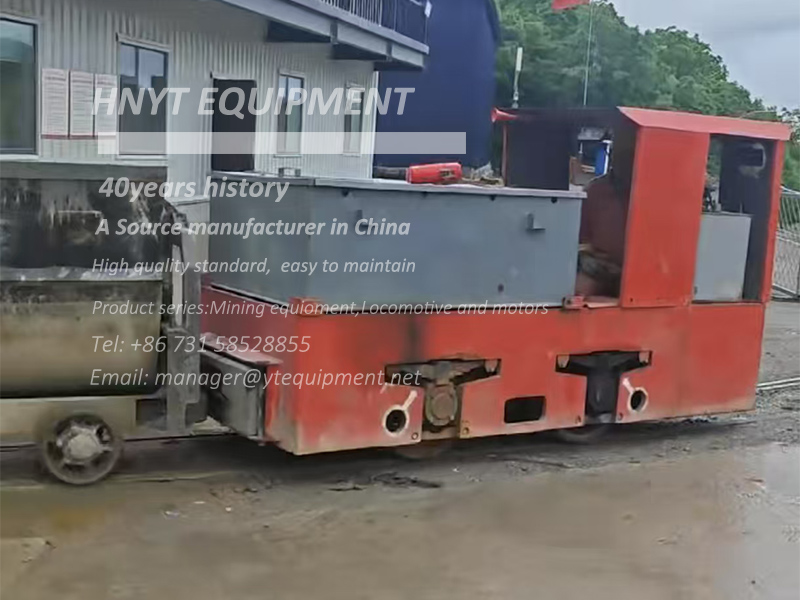 5 Ton Mining Battery Electric Locomotive Working Video