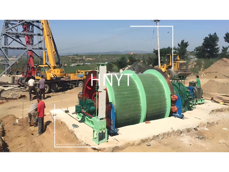 Mining hoist winch - HNYT EQUIPMENT