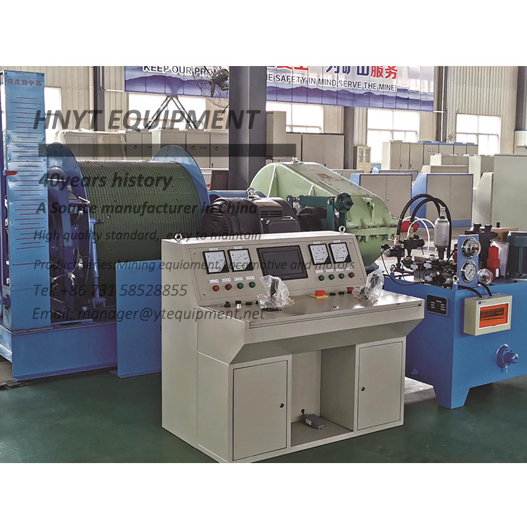 2JTP-1.6×1.2p mining hoist winch - HNYT EQUIPMENT