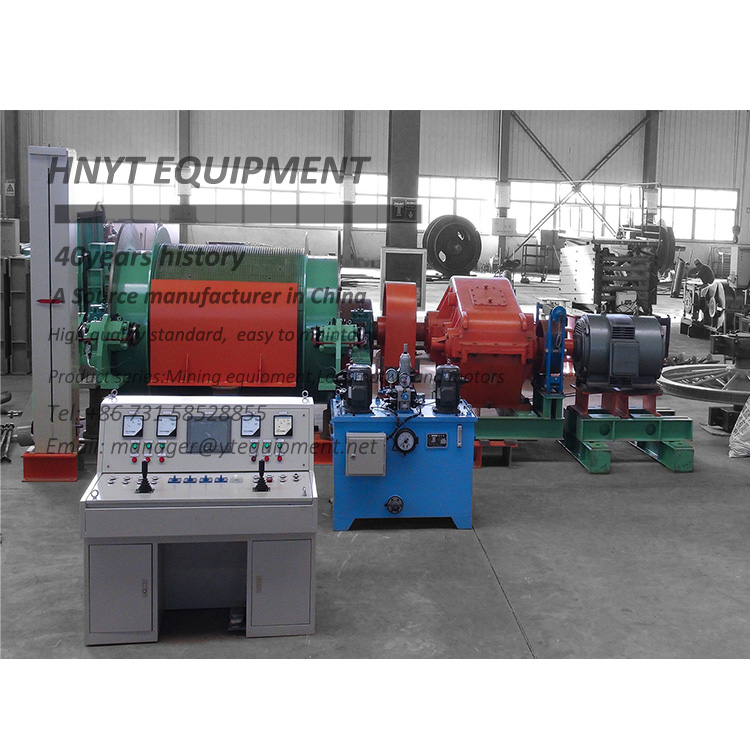 JKB-3×2.2P single-rope winding mine hoist - HNYT EQUIPMENT